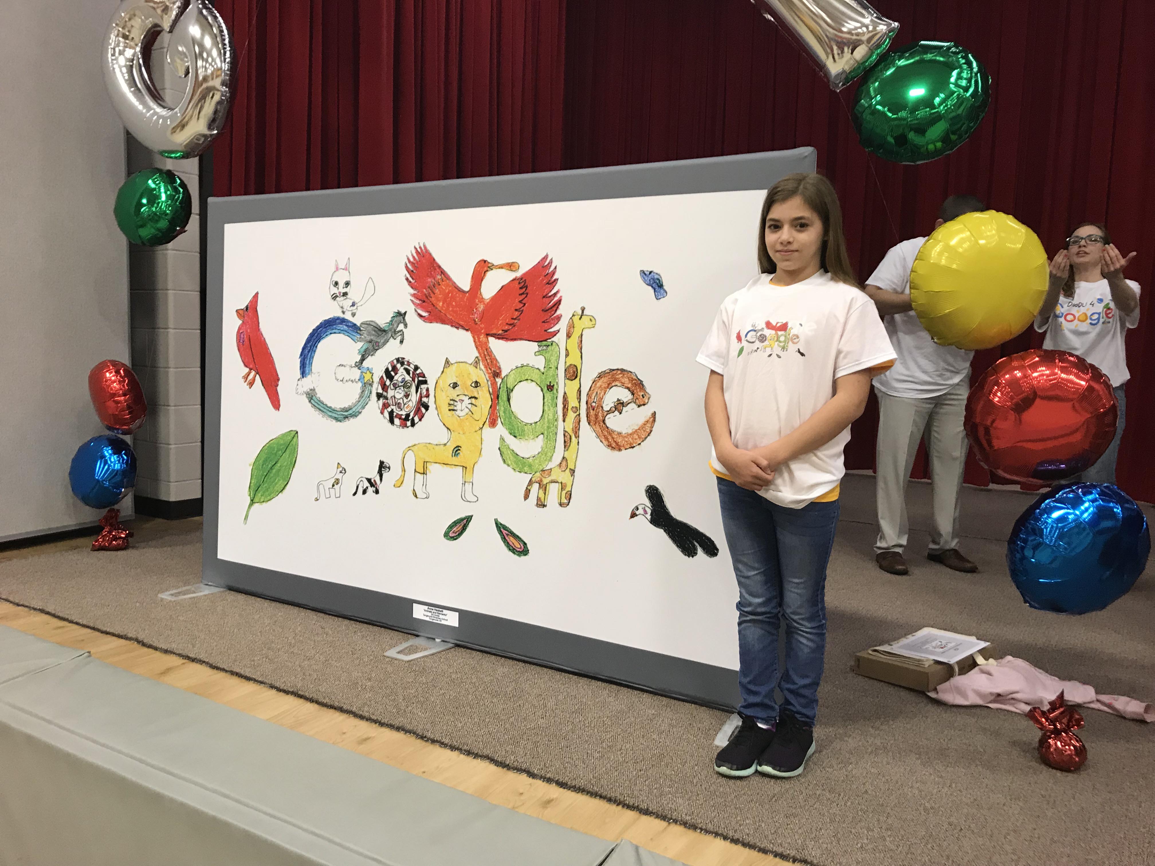 Tonganoxie elementary student among select group of winners in Doodle 4 ...